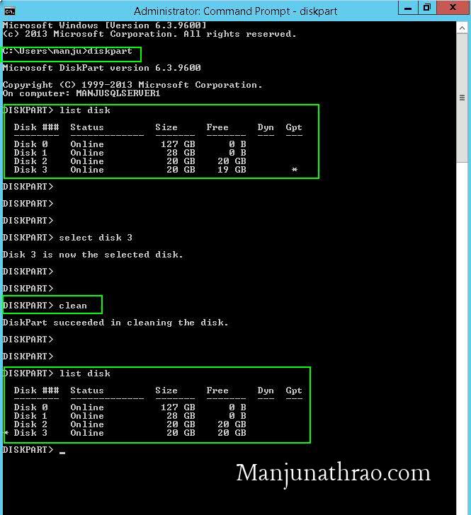 Windows – Convert windows partition from GPT to RAW | Manjunath Rao